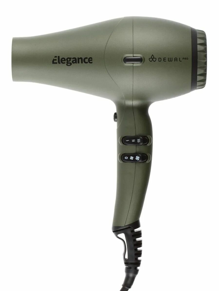 Фен для волос профессиональный 2300 Вт DEWAL Elegance 03-9010 Olive