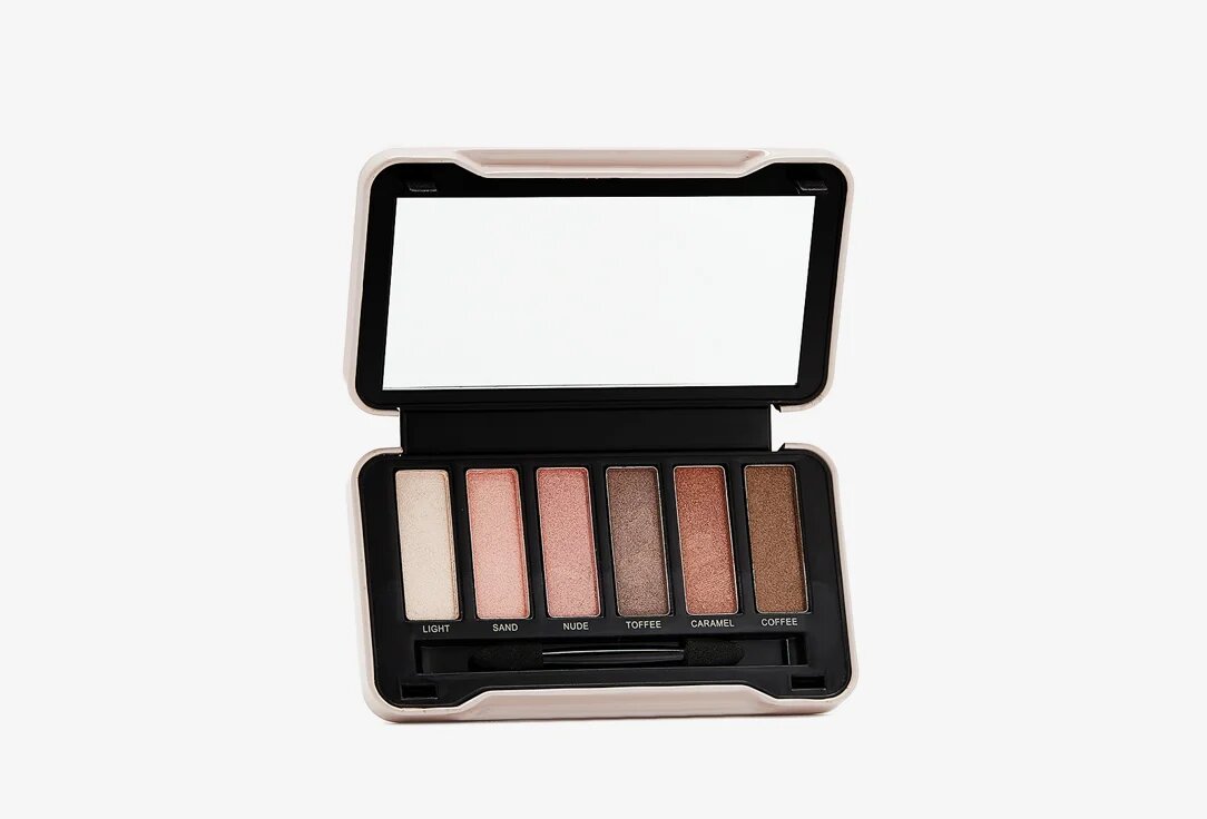 MAGIC STUDIO Nudes Compact Case 6 Colors Палетка теней 0.077г NUDES