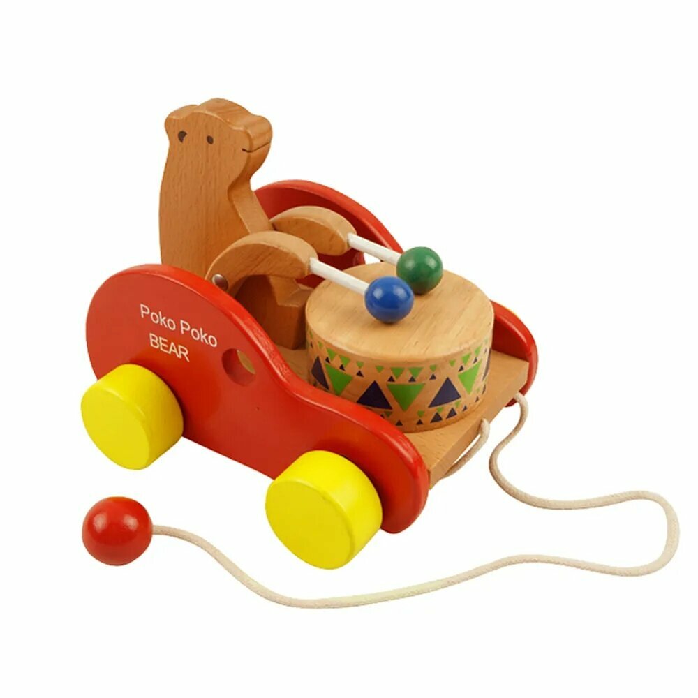 Деревянная Игрушка, Мишка, Экологический Материал, 1 Штука