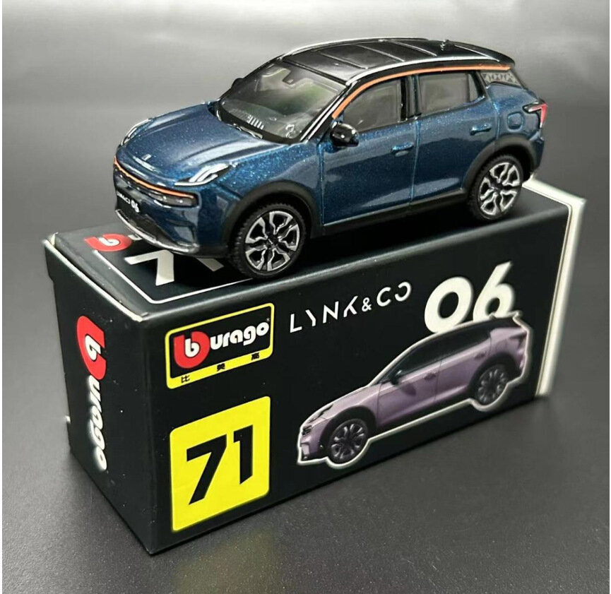 Новая модель автомобиля Geely из энергетического сплава в масштабе 1:64 выше, чем в США, модель Geely Xingyue Boyue L Lynk & Co Krypton 009 Galaxy L6.
