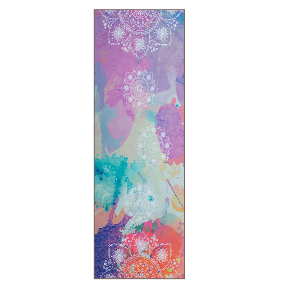 Коврик для йоги Print Quick Dry Non-Slip Foldable Fitness Blanket, цвет 1# 2# 3# 4# 5# 6# 7# 8# 9# 10# 11# 12# 13# 14# 15# 16# 17# 18# 19# 20# 21# 22# 23# 24#, материал Полиэстер и Нейлон, размер 183*61±2см, вес approx. 330г, в комплект входят 1 коврик и