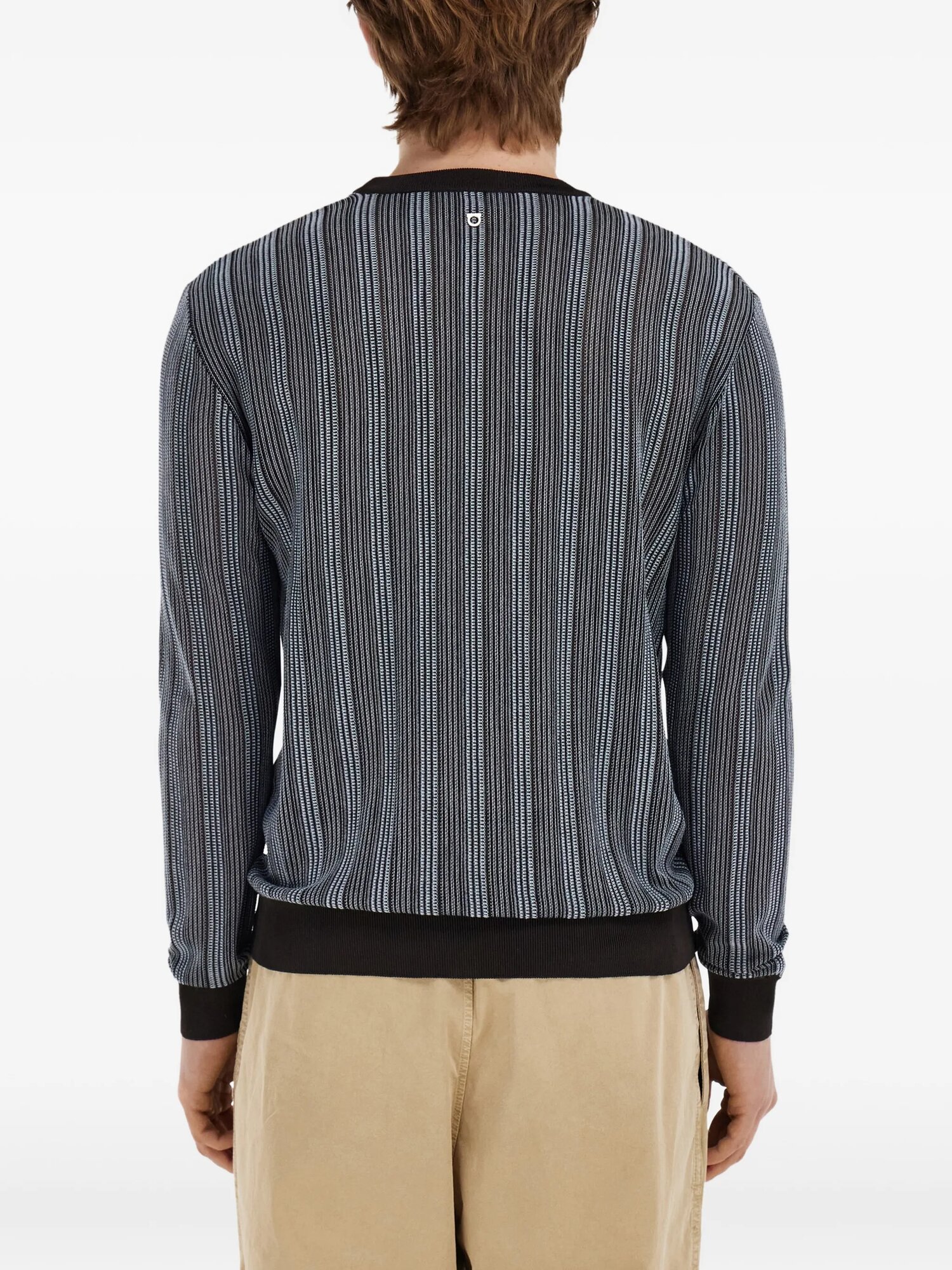 Свитер Salvatore Ferragamo Crew-neck sweater, размер 44, , brown — фото 1