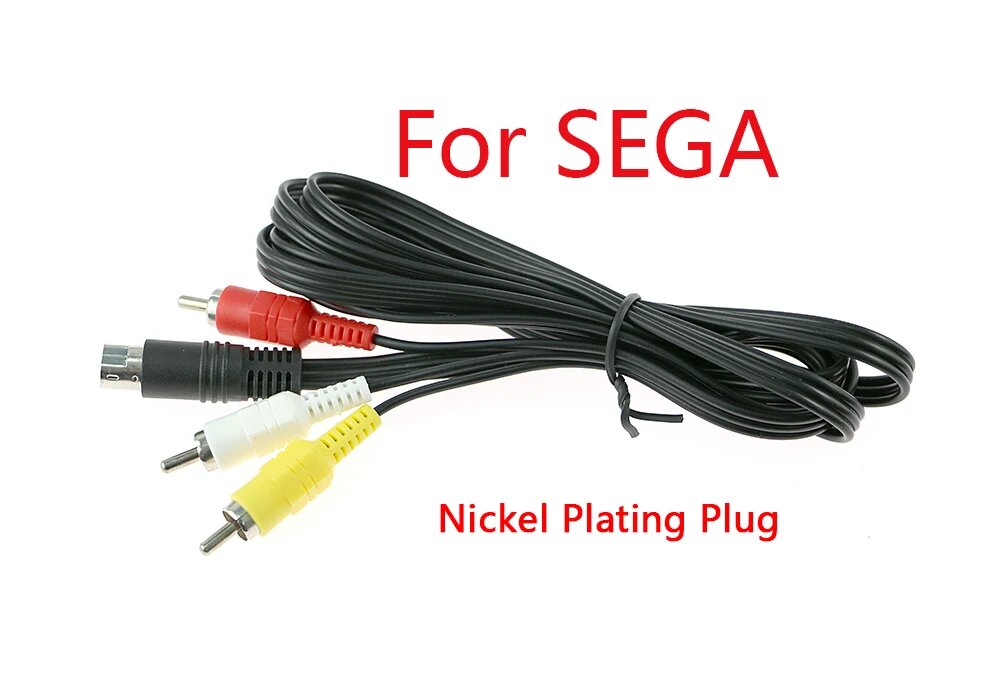AV кабель для SEGA Saturn TianTian Game Nickel Plating Plug