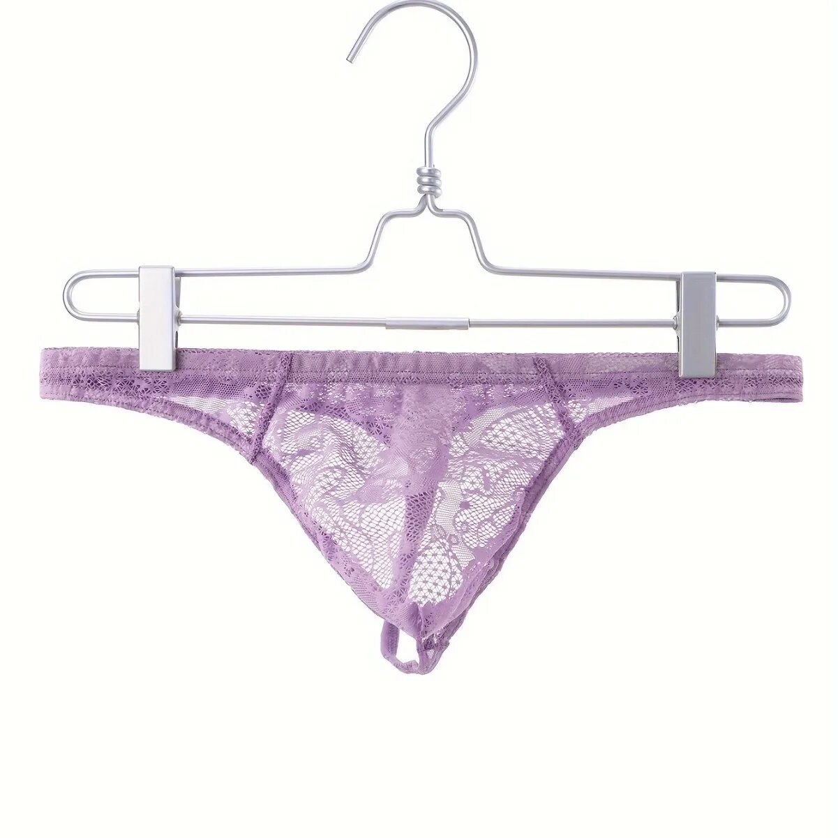 Мужские стринги SUGOIDAN черные нейлоновые XL, Фиолетовый, purple
