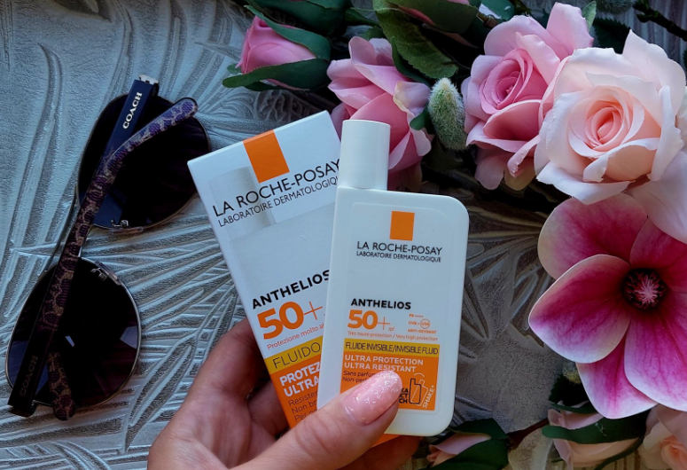 Солнцезащитный флюид Anthelios, для лица, защита от ультрафиолета, SPF 50+