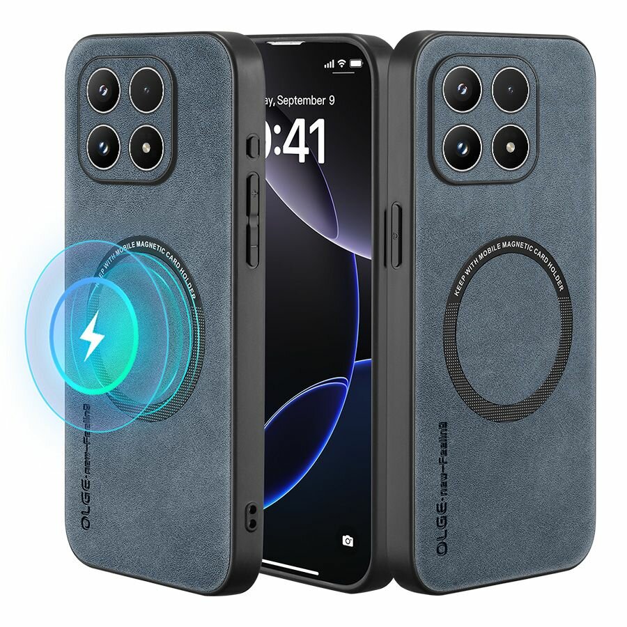 Чехол-Case MagSafe чехол для Xiaomi 17(Сяоми 17) Нескользящий и удобный