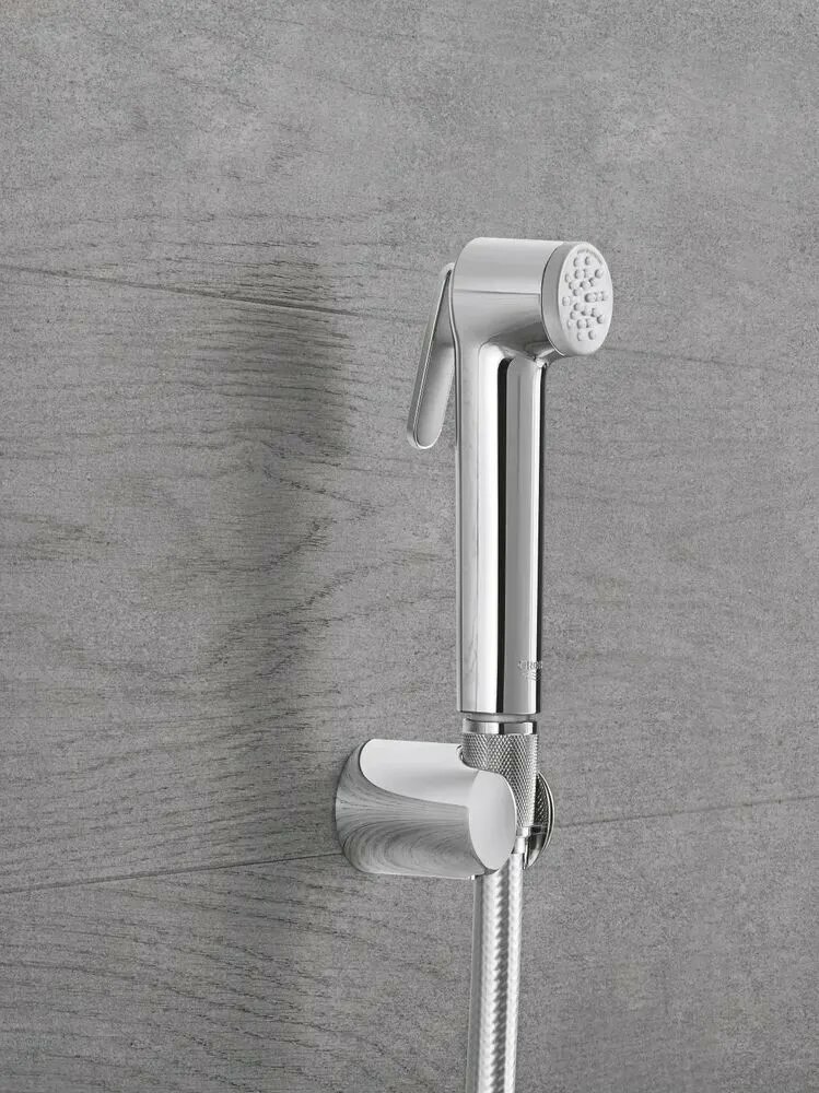 Душевой комплект Grohe Tempesta, с гигиеническим душем, со шлангом 125 см, хром (27513001)
