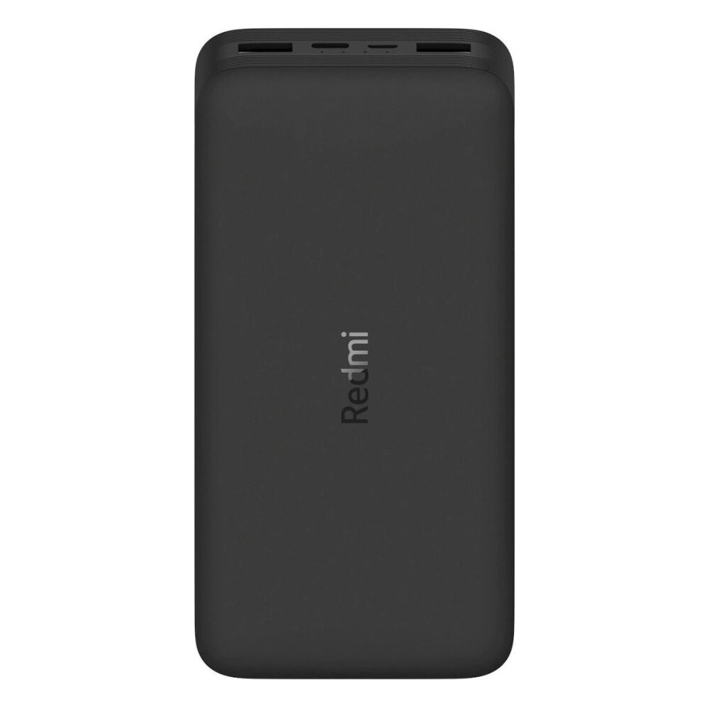 Мобильный аккумулятор Xiaomi Redmi PB200LZM 20000mAh QC3.0 18W 2.4A 2xUSB-A черный (VXN4304GL)