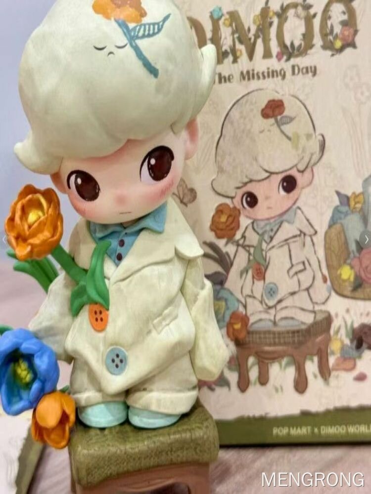 Фигурка Dimoo (Blooming Button), серия (If Today Was the Eighth Day of the Week), POP MART