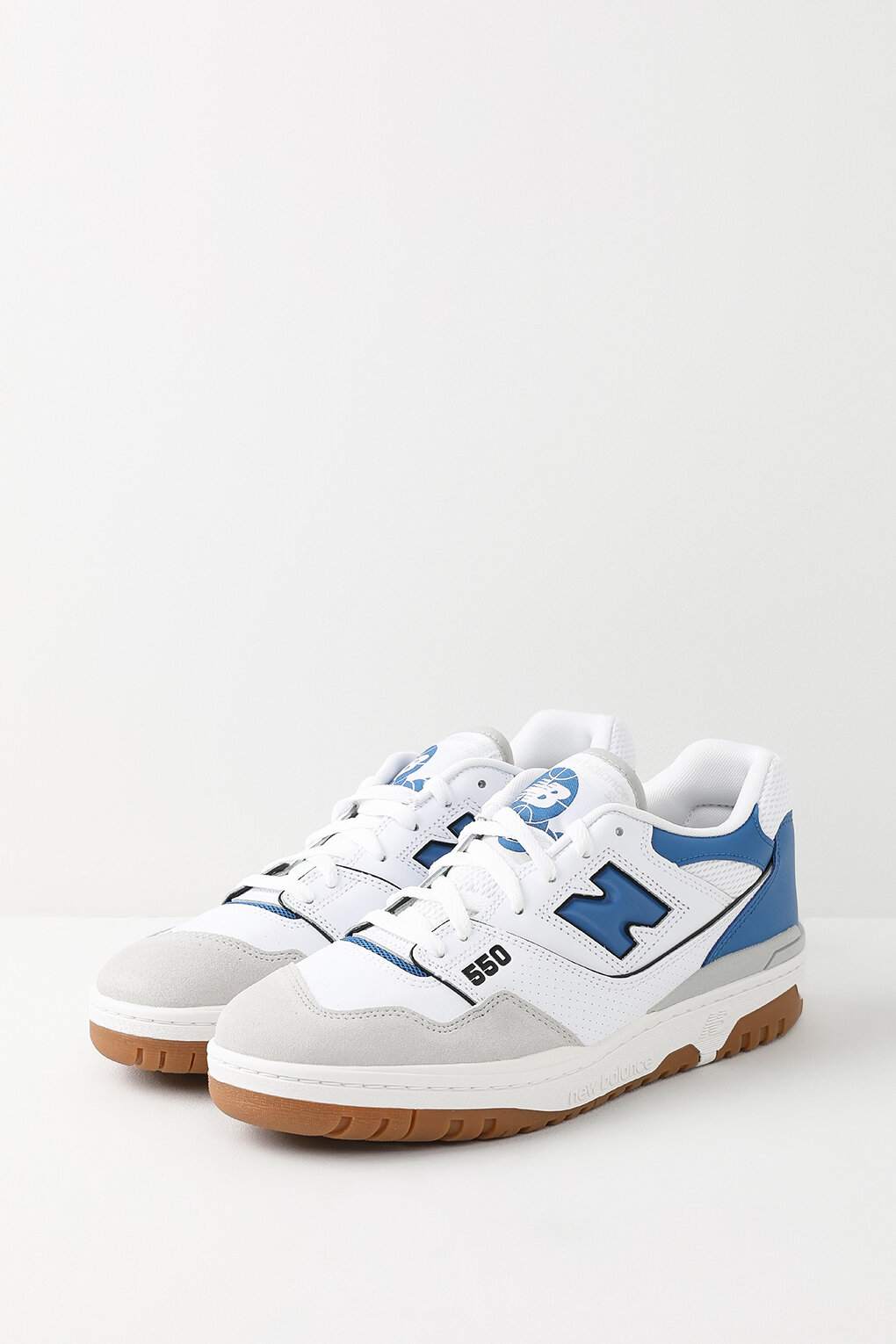 Кеды New Balance, размер 8,5, white/blue — фото 1