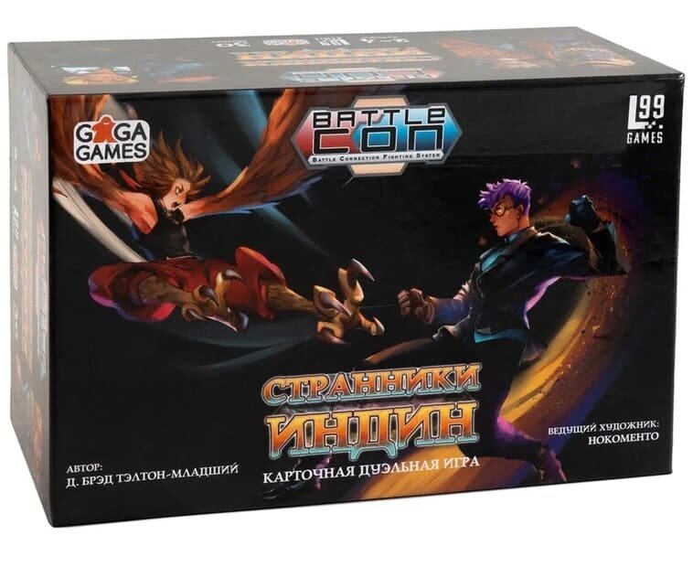 Настольная игра GaGa Games BattleCON: Странники Индин