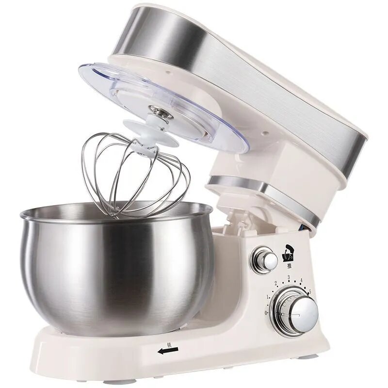 Кухонный миксер PP-KC00589-250802M-25, 600 Вт, белый/серебристый, 3 л