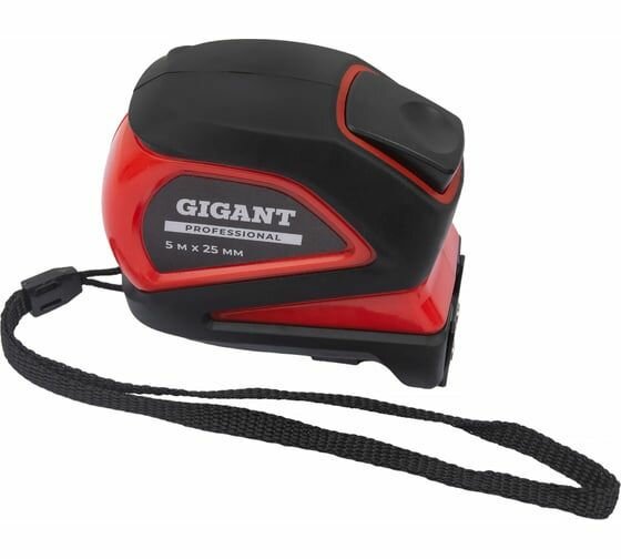 Рулетка 5м строительная Gigant Professional с автостопом GPGW-08