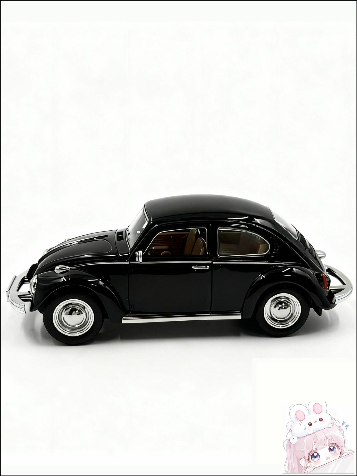 Игрушечная модель Volkswagen Beetle 1967 года со световыми и звуковыми эффектами, коллекционная игрушка.