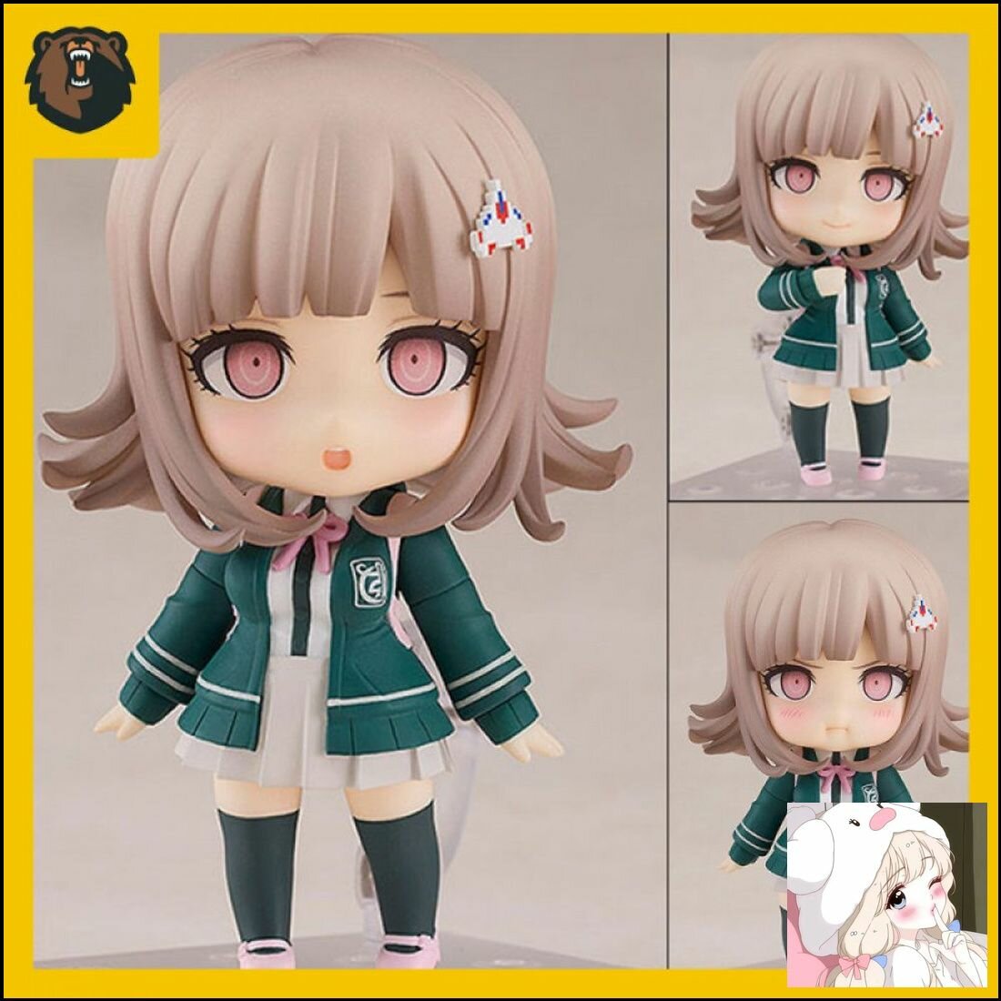 Фигурка Данганронпа Тиаки Нанами/ Danganronpa 1.2 Reload Chiaki Nanami Нендороид подарок для фаната (10 см) 2227