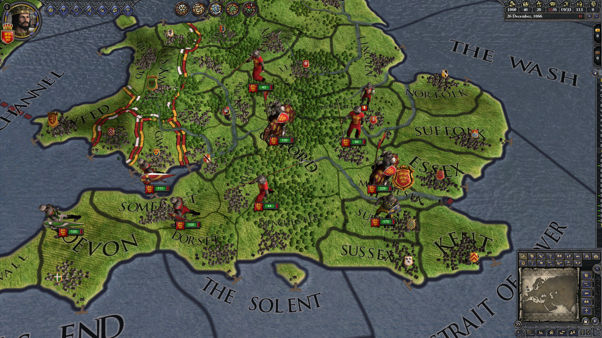 Crusader Kings II Customization Pack DLC, Все страны — фото 1