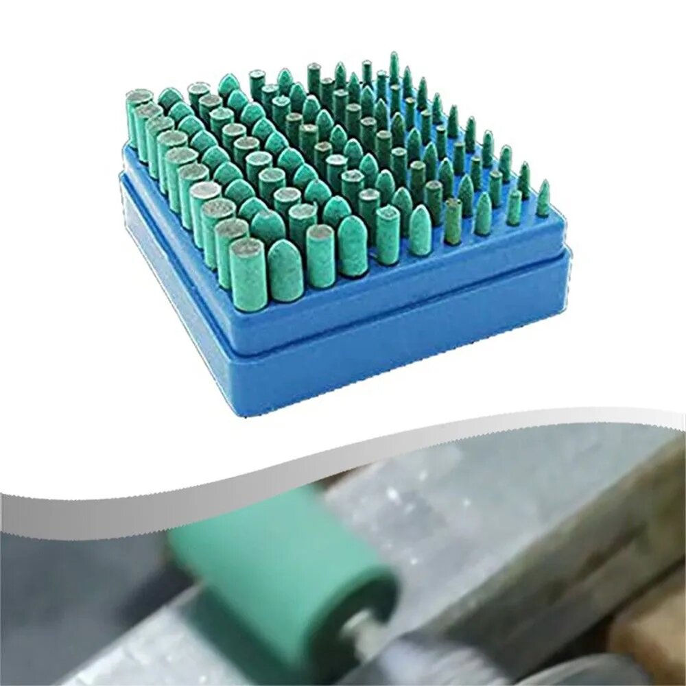 OZ-HMHG 100 шт. Резиновых полировальных наборов для инструментов Dremel - Универсальный набор полировальных наконечников!