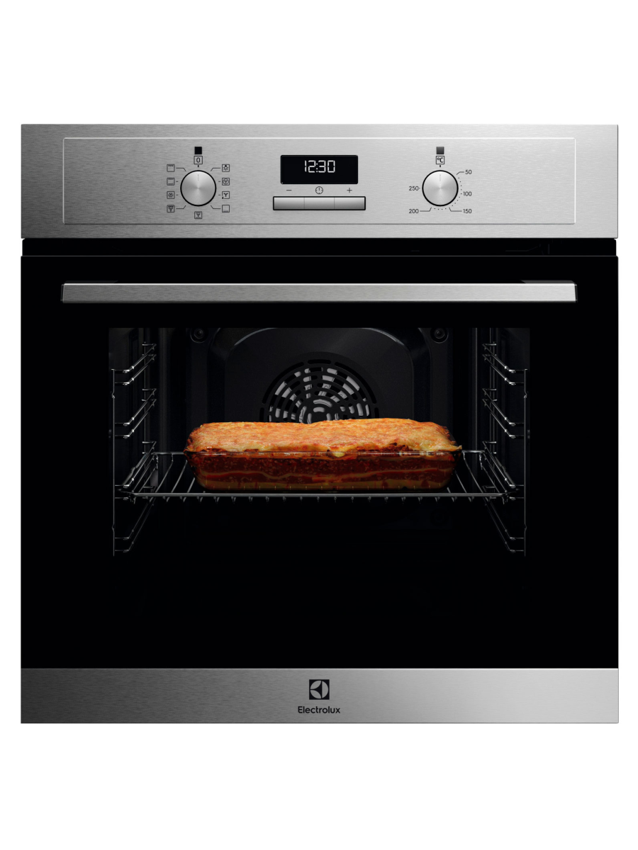 Духовой шкаф электрический Electrolux EOF3H40BX, 65л, 8 программ, нержавеющая сталь