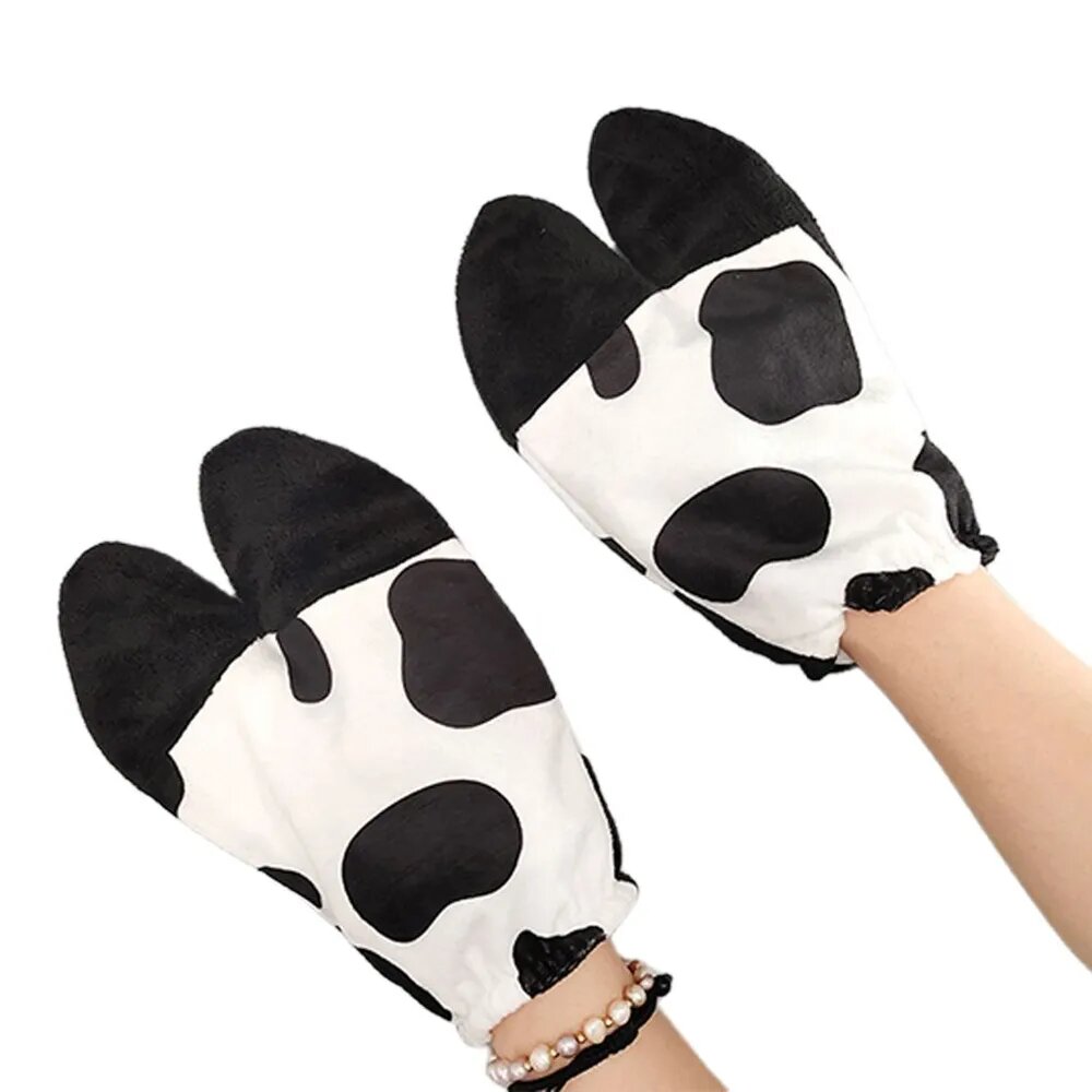Аксессуары Cow cos-коровьи копыта черно-белые