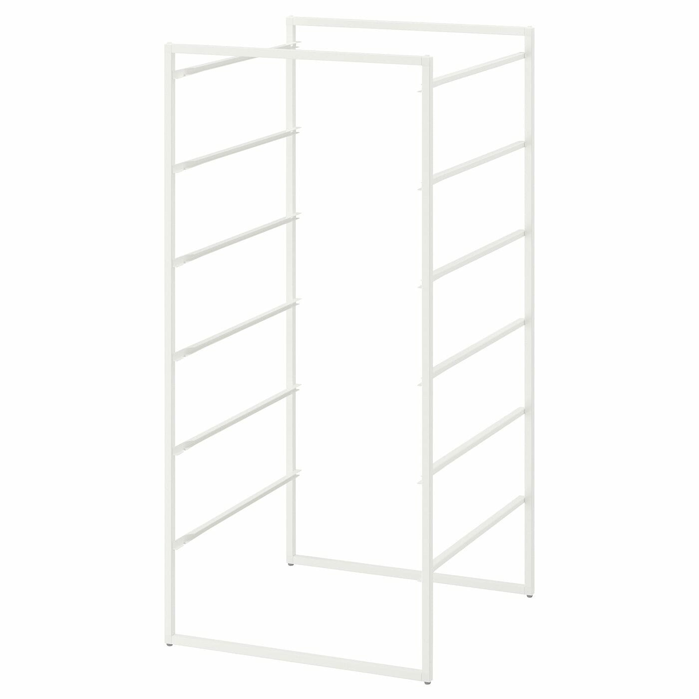 Стеллаж IKEA "JONAXEL", модульный, материал сталь, цвет белый