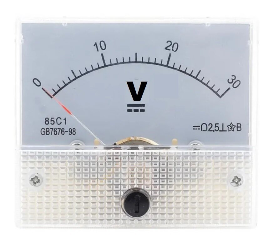Вольтметр 85C1 30V без шунта
