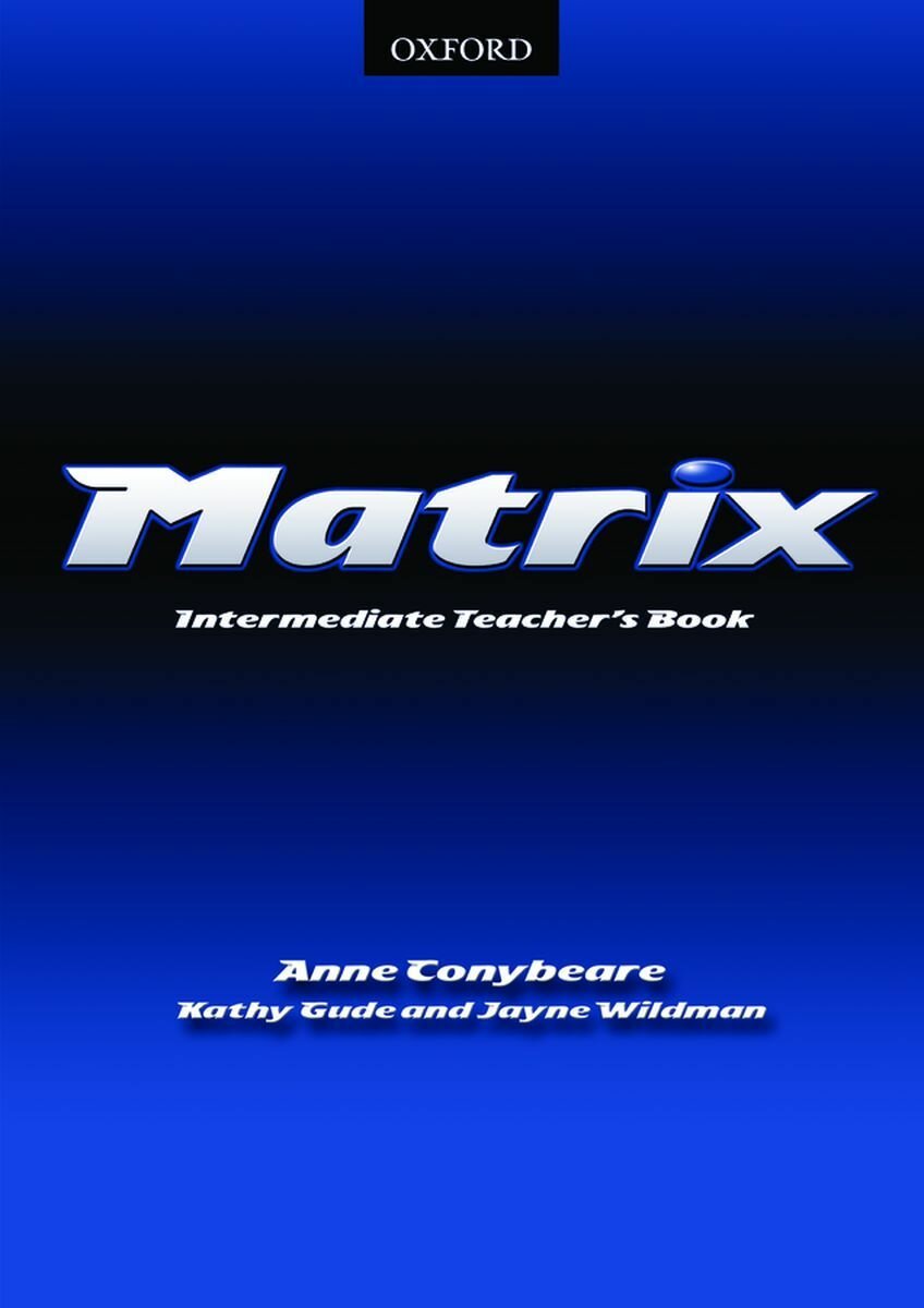 Matrix Intermediate Teacher's Book Витринный экземпляр с уценкой
