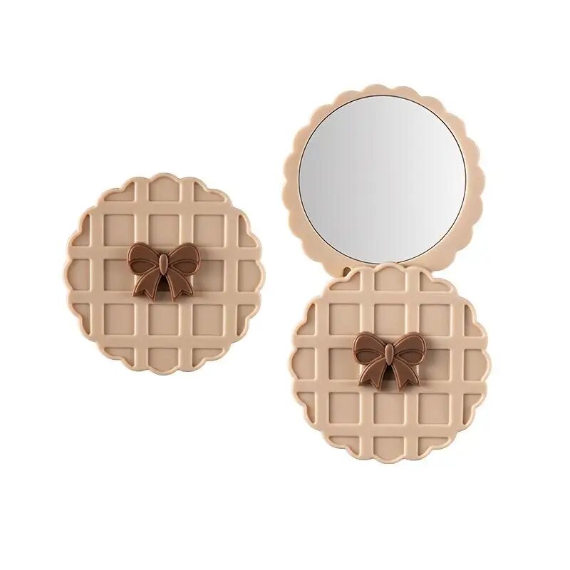 Зеркало в форме вафли, Beige