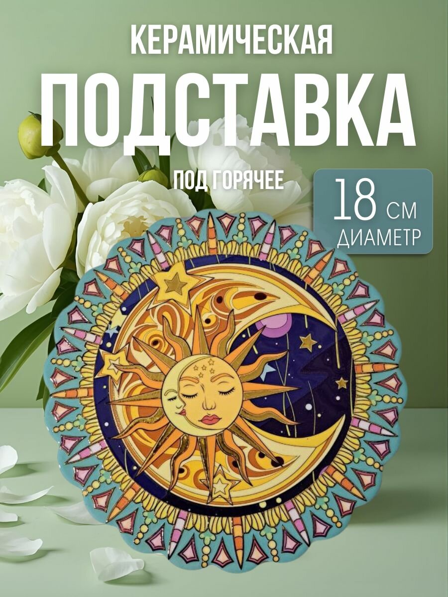 MarkortiN Подставка под горячее, 18 см х 18 см, 1 шт