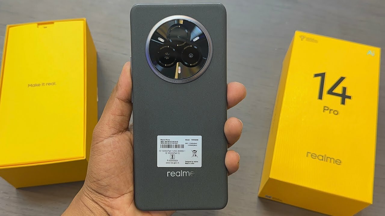 Смартфон Realme 14 Pro 5G 12 GB /256 GB,120 Гц ( Grey / Серый )
