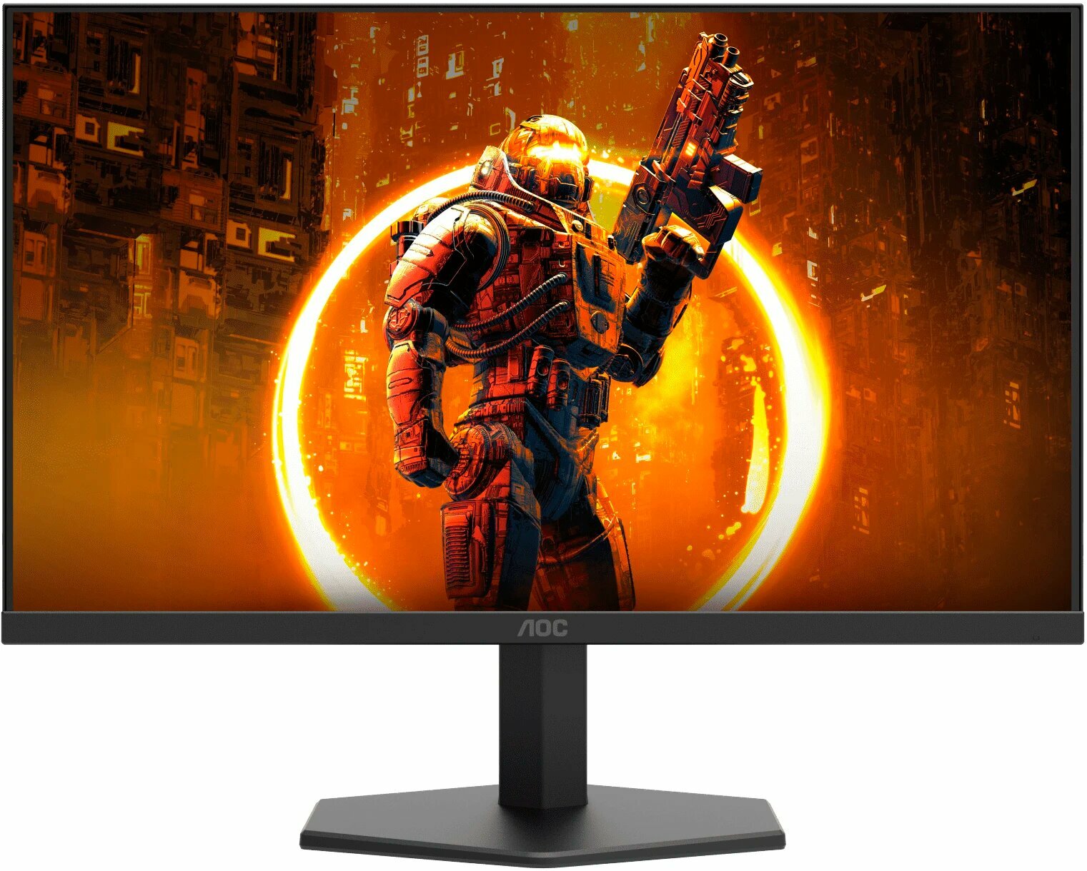 23.8" Монитор AOC 24G11ZE, IPS 1920x1080, 240 Гц, DisplayPort, HDMI, черный