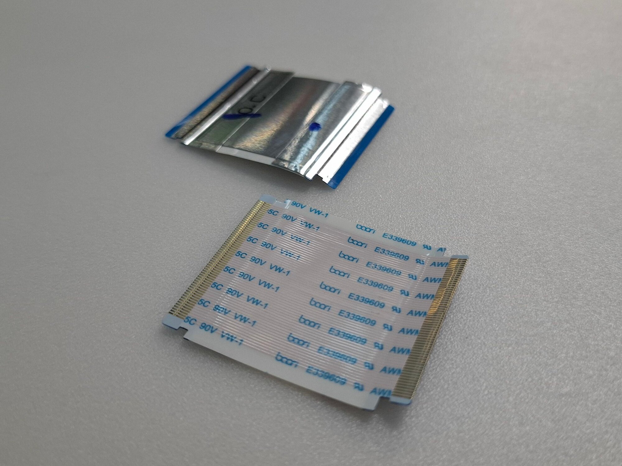 Шлейф T-Con - матрица комплект 2 шт (T. T962D4.725), для телевизора Sber SDX-50UQ5235 P: HF500QUB-F20 rev2.0