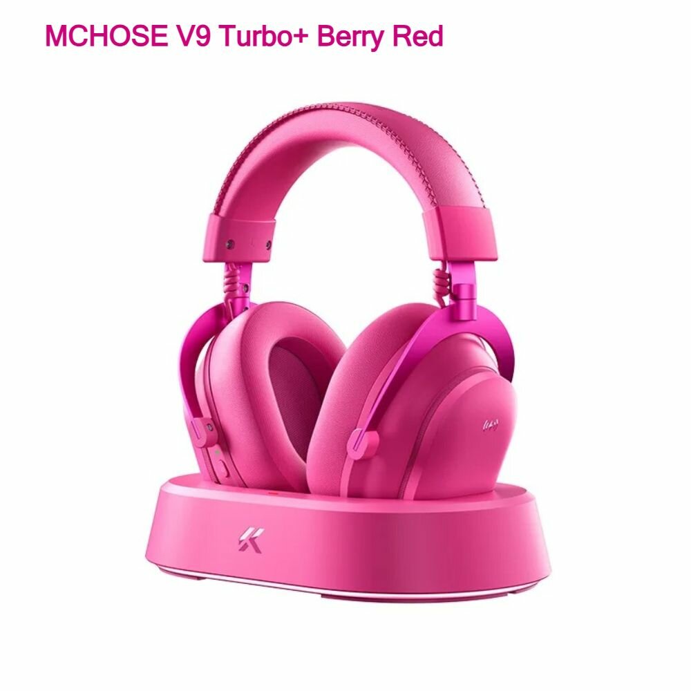 MCHOSE V9 Turbo+ Беспроводная Киберспортивная гарнитура с четырьмя режимами зарядки, устанавливаемая на голову