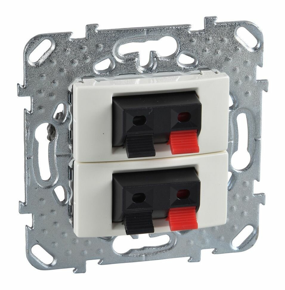 Аудио-розетка двойная Schneider Electric UNICA бежевый MGU5.8787.25ZD