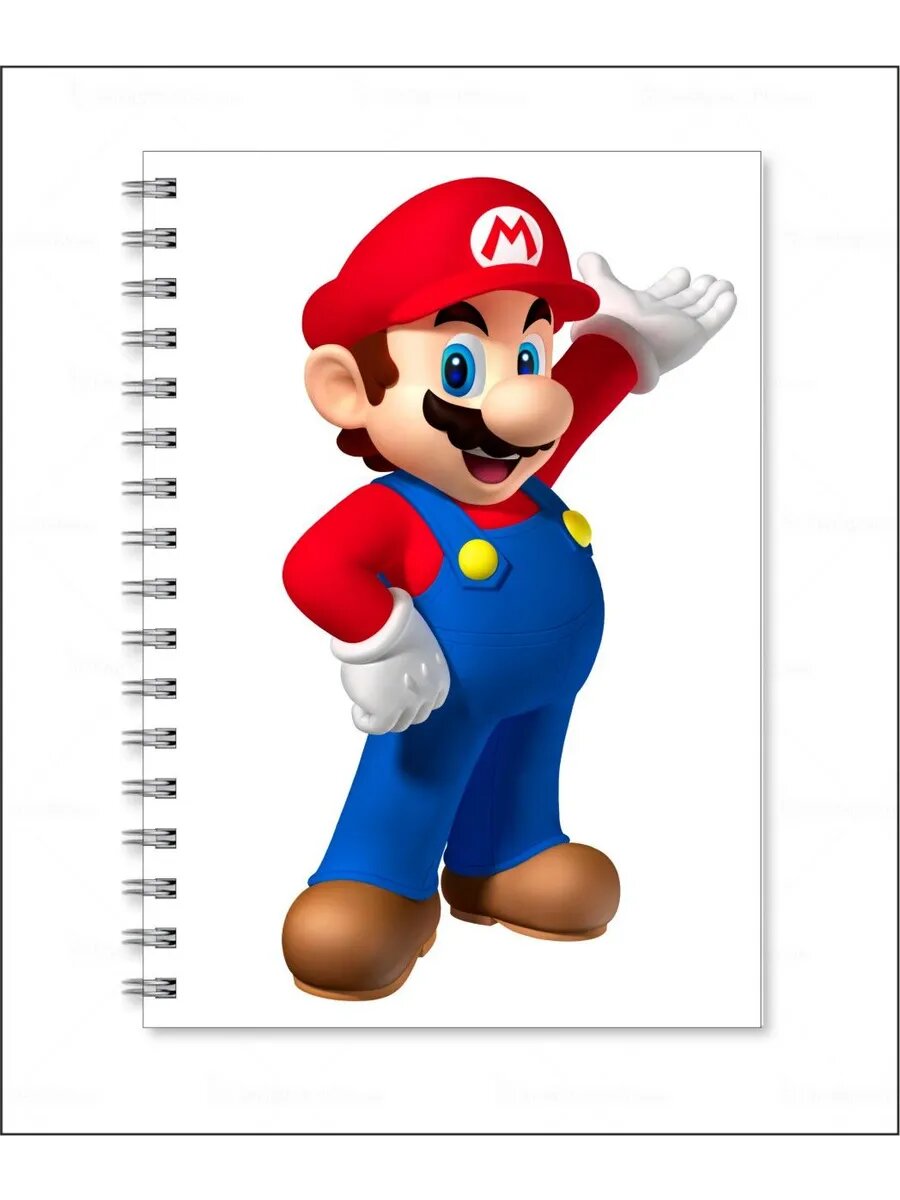 Тетрадь Super Mario - Супер Марио
