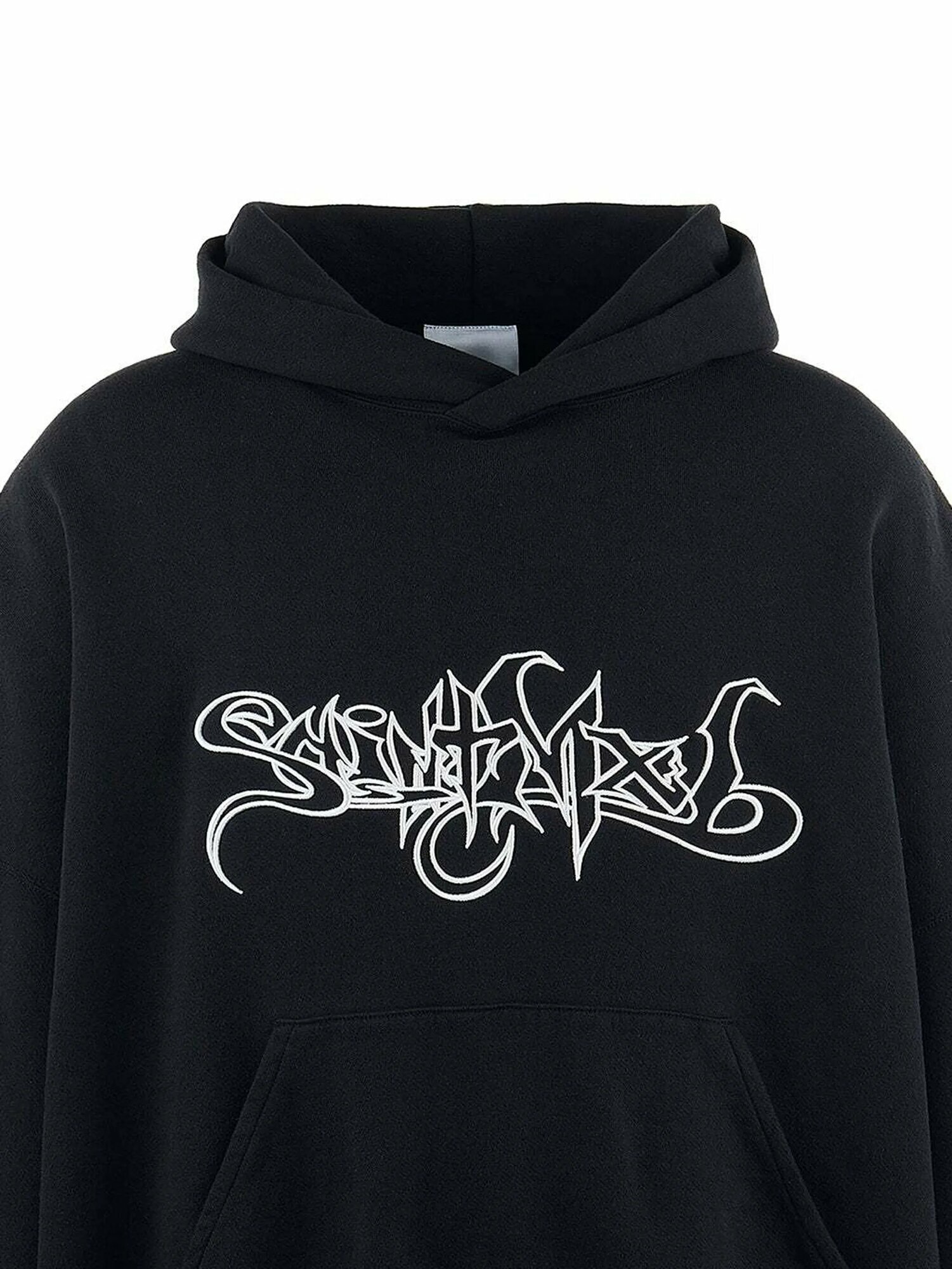Худи Saint MX6 Mx6 logo-print hoodie, размер 48, , black/black — фото 1