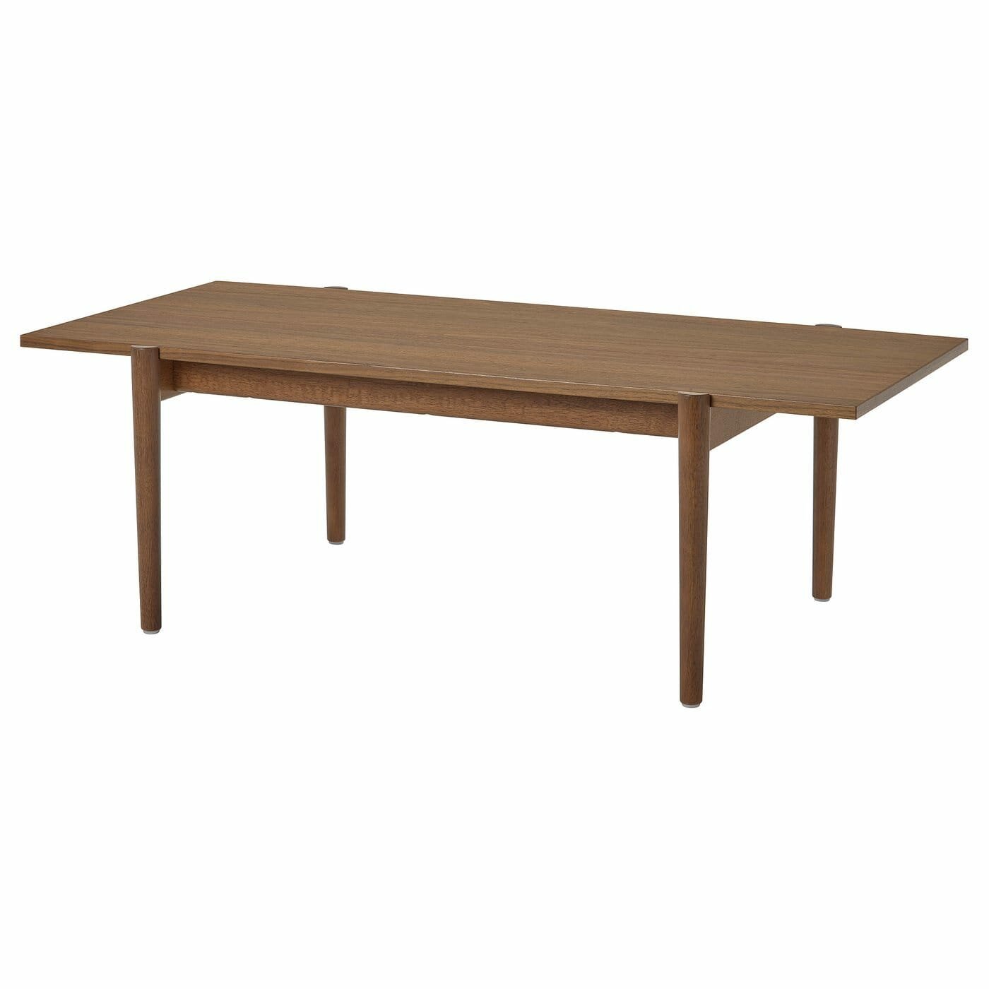 Журнальный стол ikea ugglerum 606.279.80, ореховый, 130x65 см