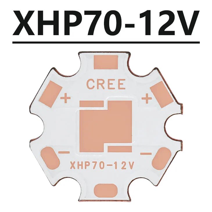 Набор радиаторов для светодиодов DT&ZM 5 шт XPH70 12V