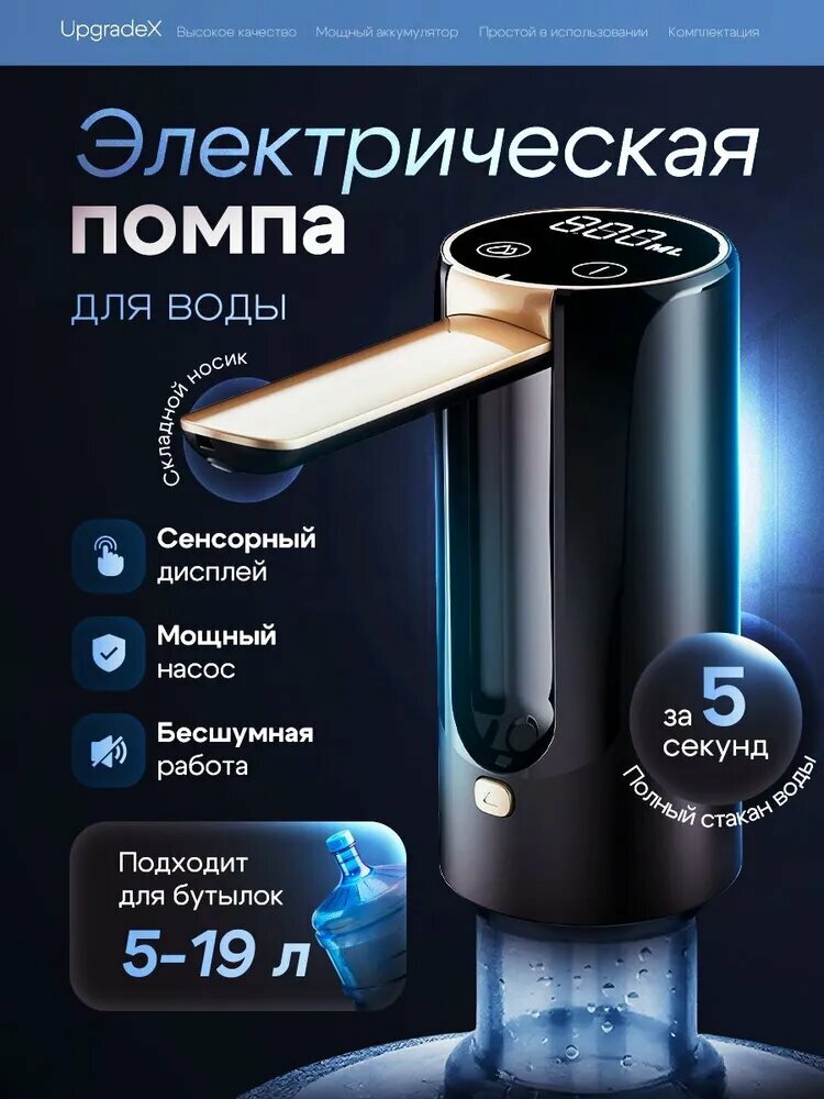 Помпа для воды электрическая 19л / Автоматическая помпа