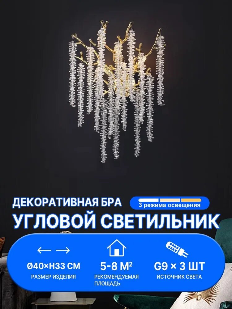 Настенный светильник, G9