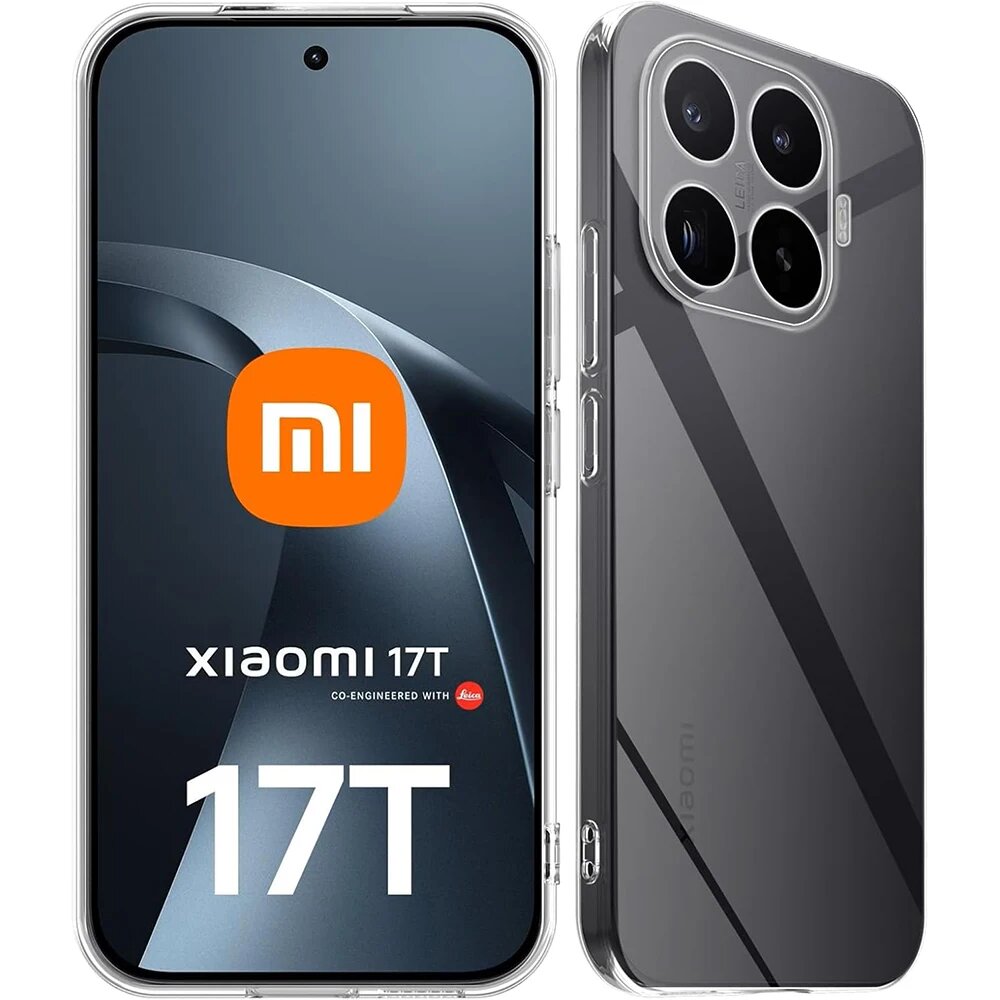 Чехол Xiaomi 17T, прозрачный, ТПУ