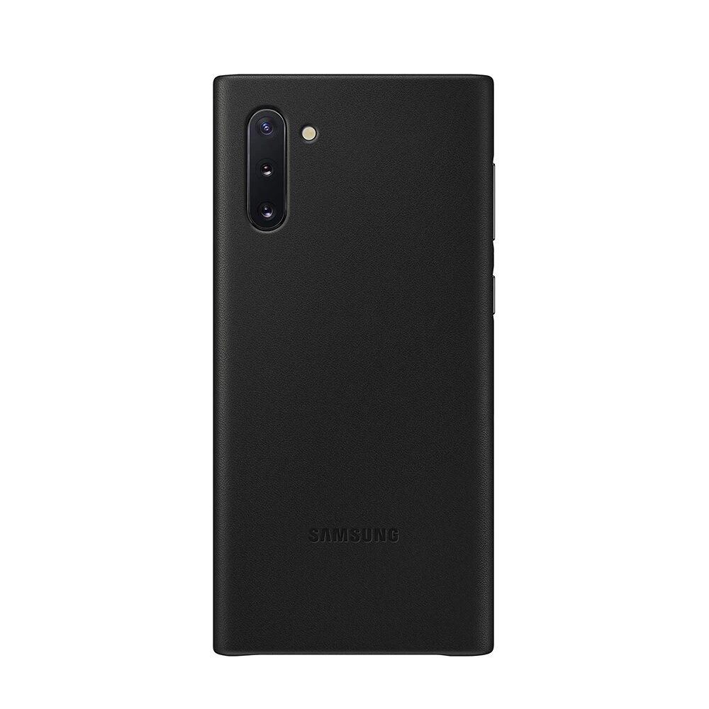 Новый оригинальный кожаный чехол Samsung Galaxy Note10 для Note10, кожаный защитный Черный, Black