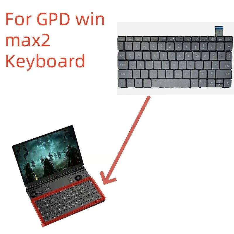 Клавиатура GPD WIN Max2 (2023-2025) G1619-03