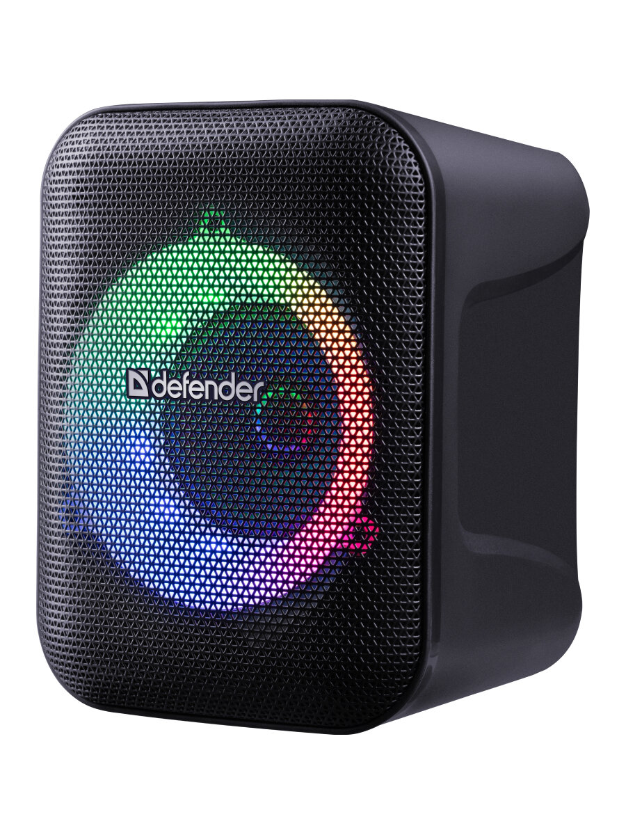 Колонка портативная DEFENDER Boomer 14 (Бумер 14) черный (15Вт, USB, Bluetooth, питание от аккумулятора) (65114)