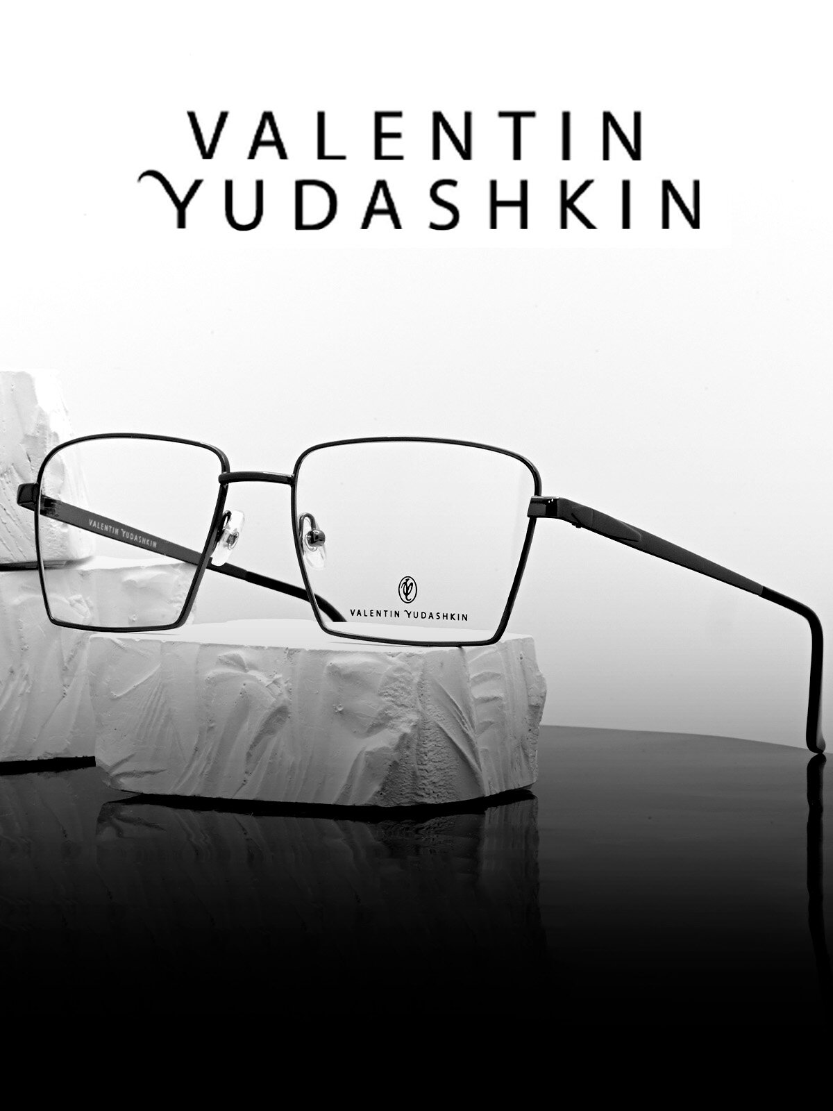 Оправа для очков Valentin Yudashkin VY 20053 034 пол Мужской форма оправы Геометрическая цвет оправы Стальной