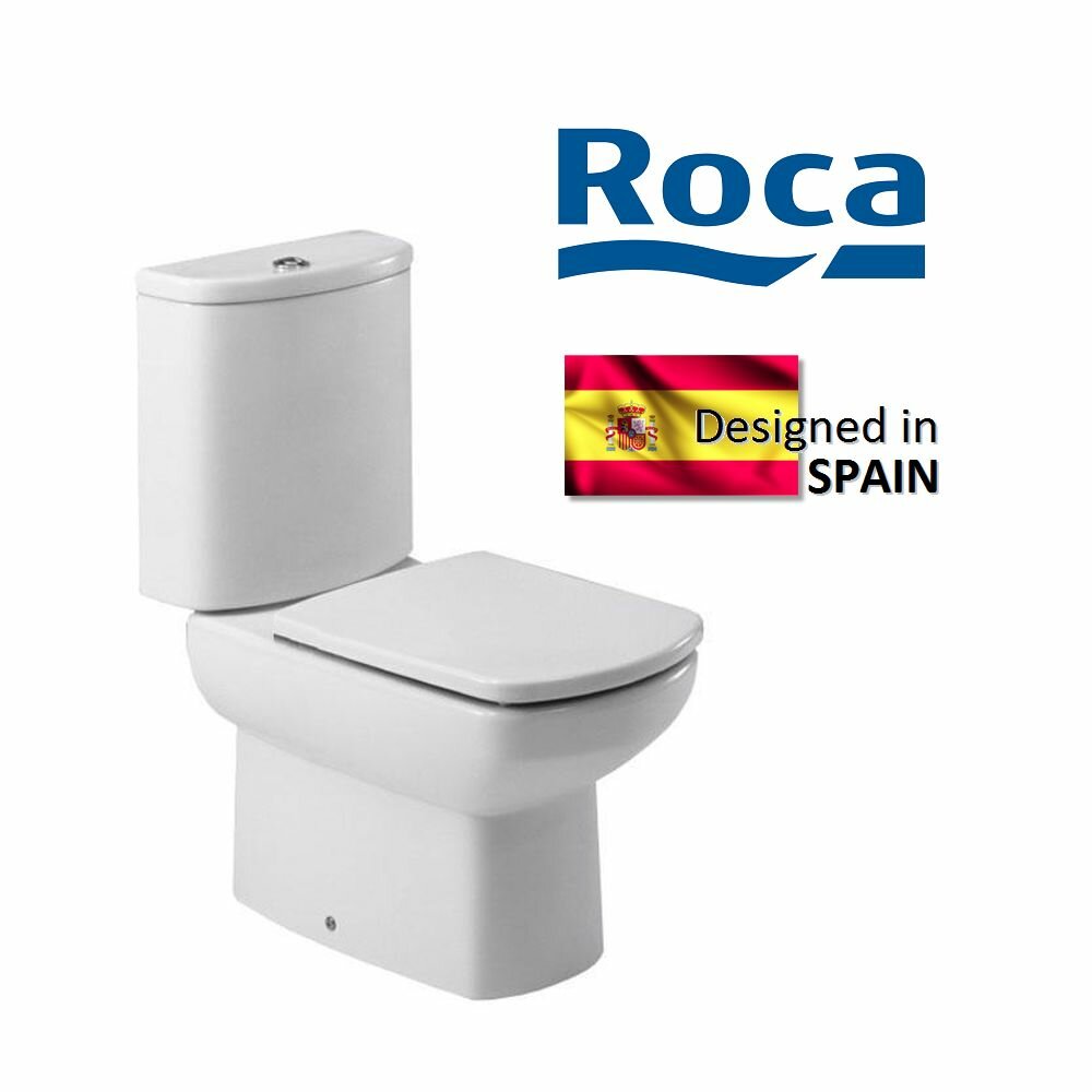 Унитаз напольный Roca Dama Senso без сиденья и бачка