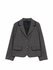 Пиджак EMPORIO ARMANI Houndstooth-patterned blazer, размер 4 года, синий