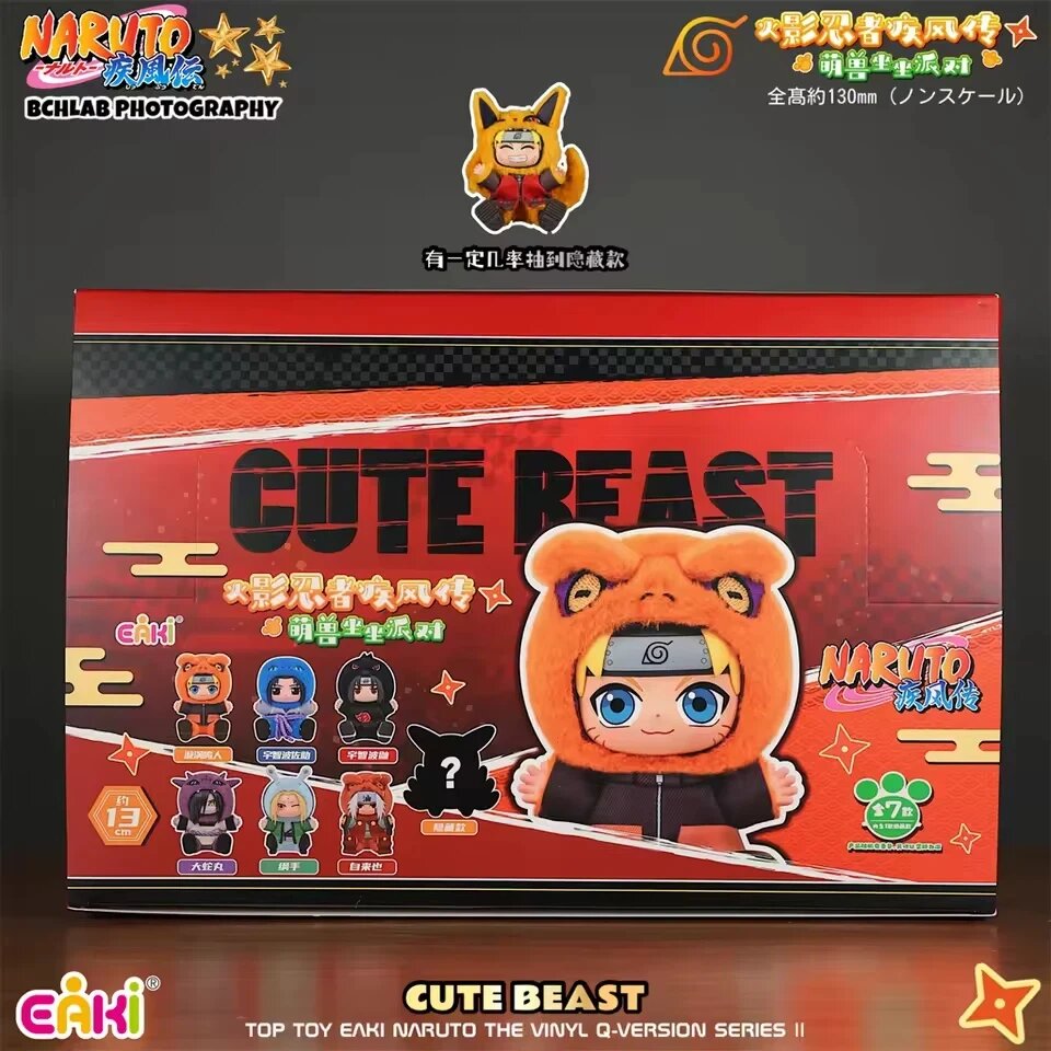 Фигурки TOPTOY EAKI Naruto Джирайя, Орочимару, Цунаде Random 6 pc