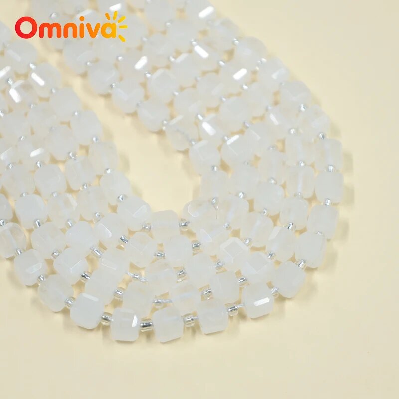 Бусины из белого мрамора 6/8/10 мм для украшений 15 дюймов 8mm-about 46pcs