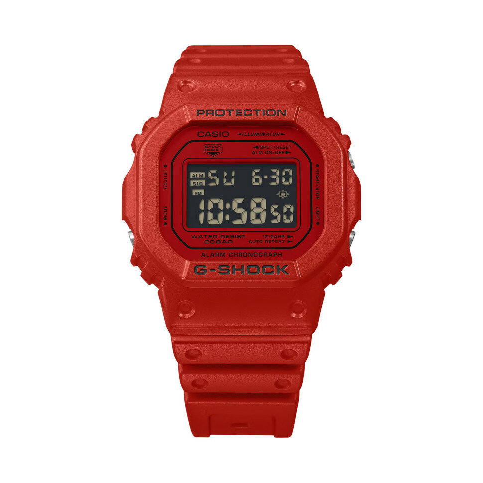 Наручные часы CASIO G-Shock, красный — фото 1