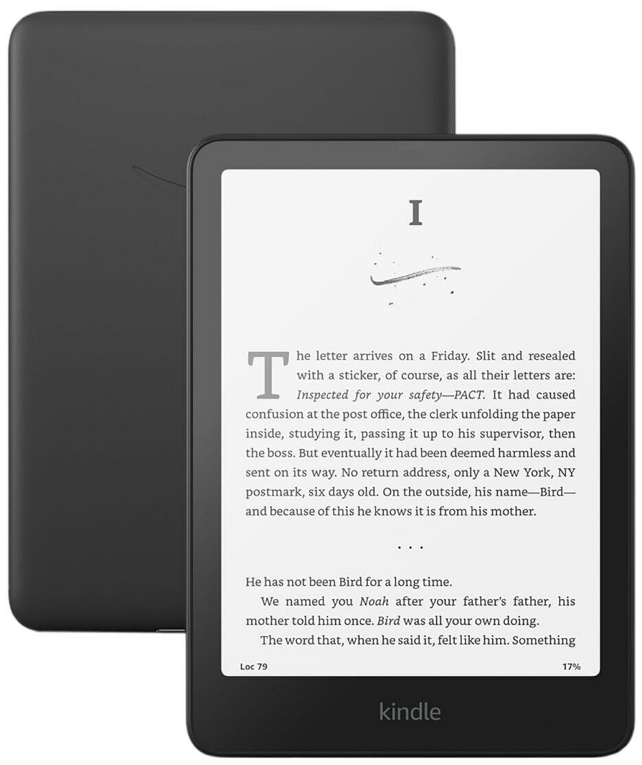 Электронная книга Amazon Kindle PaperWhite Gen 12 (2024), 16GB, Black (Черный)